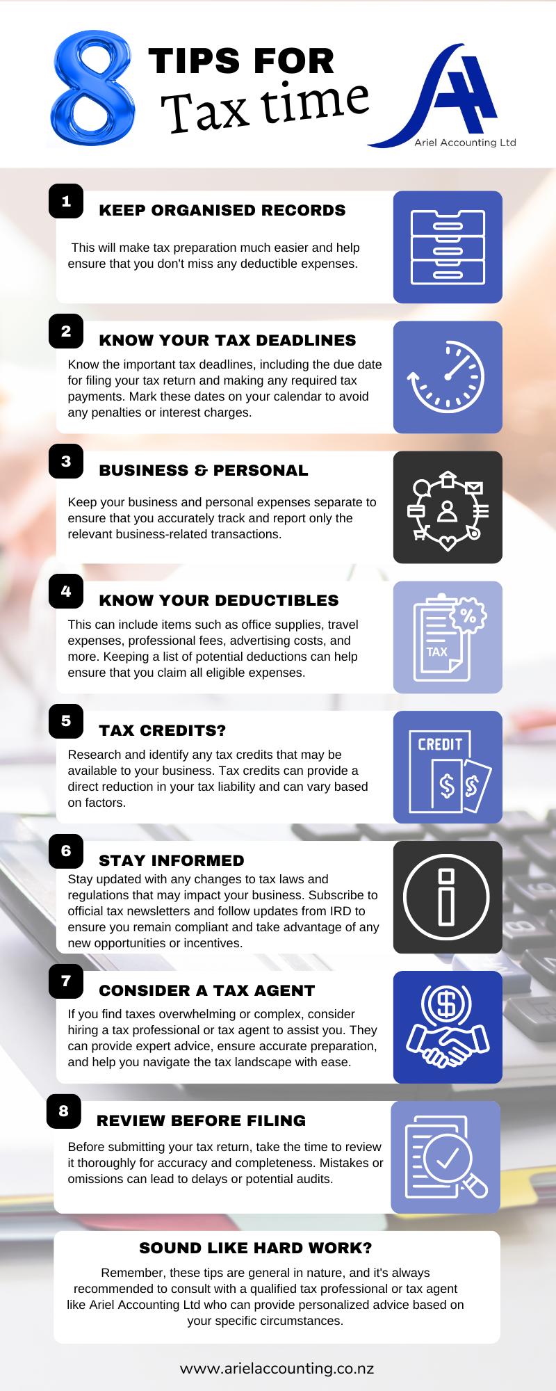 Small Business Taxes with Ariel Accounting: now Hamilton and Waikato ...